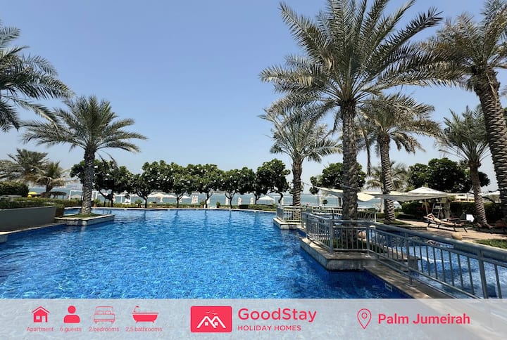 Bright 2 Bedroom Apartment, Beach & Pool Access - Dubai