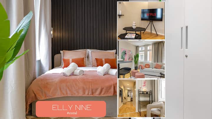 Urbanes Apartment Mit Stil & Komfort | #Coral - Wiesbaden