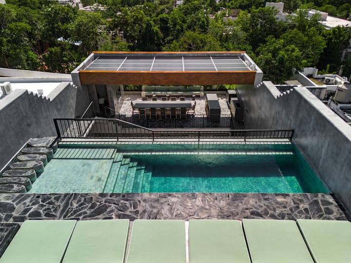 Jungle Mansion | Rooftop Pool - Event Space - Tulum
