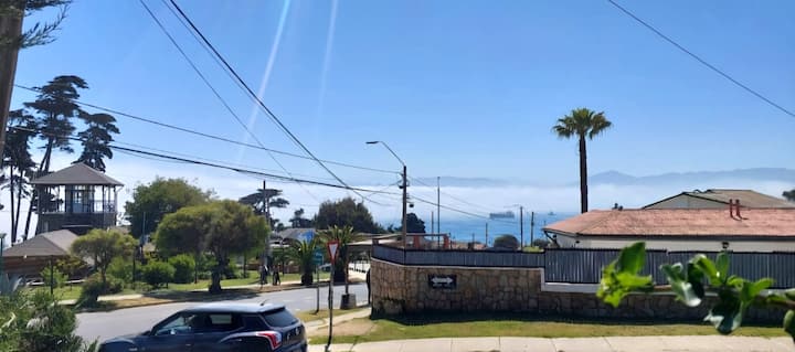 Depto Estudio Frente A Parque Y Playa - Quintero