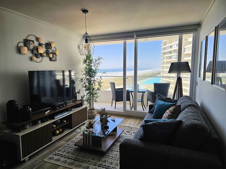 Lindo Departamento Complejo Turístico Frente Mar - La Serena