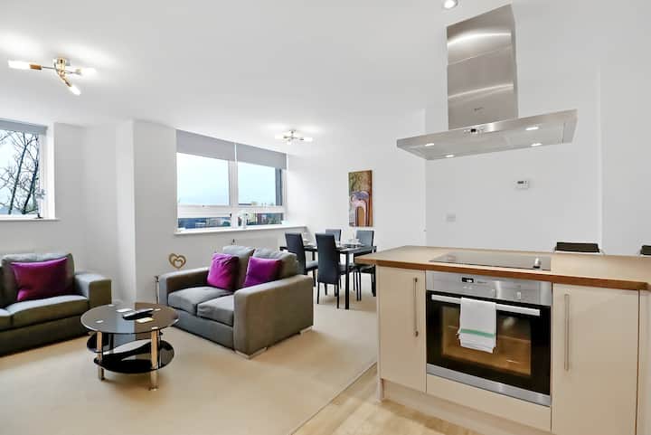 Stevenage Town Centre 2 Bed Luxury Hi Speed Wi-fi - Stevenage