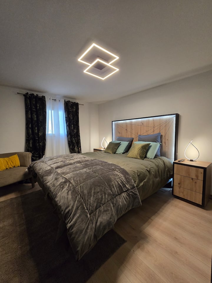 Chambre Nature-2 Personnes + Sdb Privée Attenante - Nyons