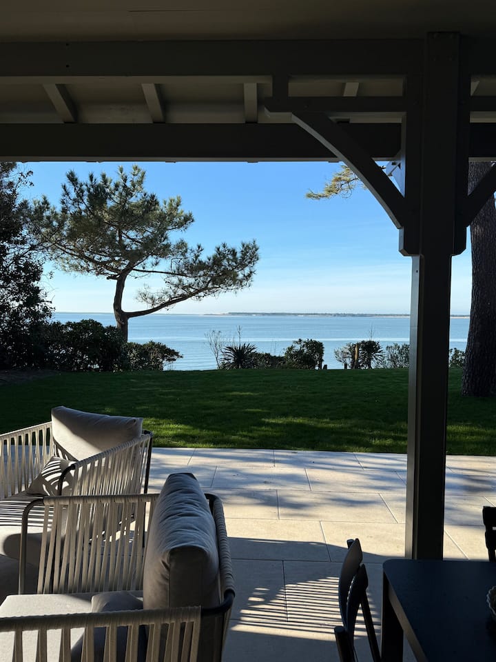 Villa La Perla - 1ère Ligne, 18 Couchages, Pyla - Cap Ferret