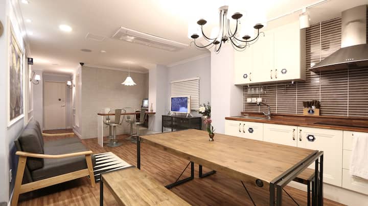 Twin Room, Shared Bathroom, Blue Boat Hostel - Seoul