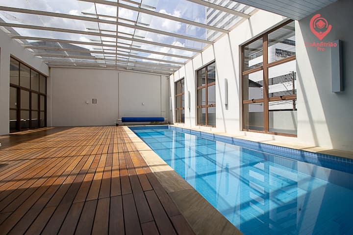 Apto Aconchegante No Centro | Piscina & Academia - Curitiba