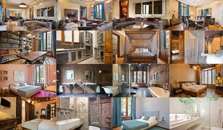 Great 5 Bedroom Apartment Close Passeig Gracia 9p! - Badalona