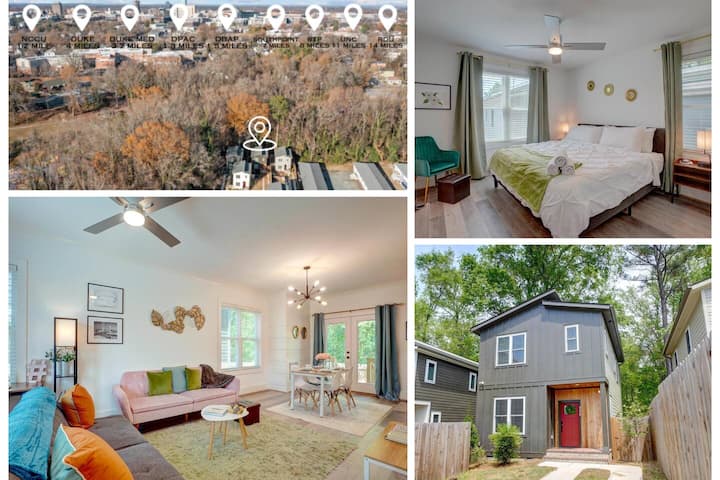 Downtownconvenient~duke3mi~nccu.5mi~pets~kingbed - 德罕