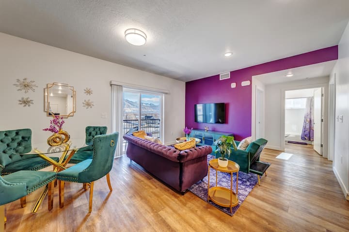 New 3bd 2ba Bunk Apt W/gym & Hot Tub Access - Sandy, UT