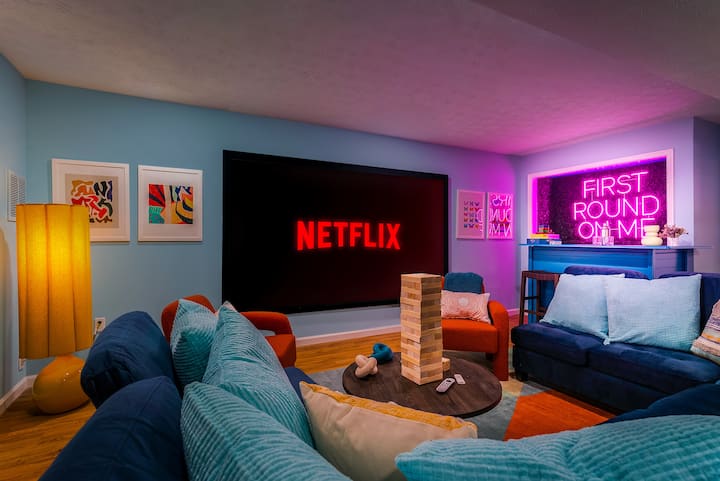 6br Theater, Game Room, Hot Tub, Fire Pit, Bowling - Shenandoah National Park