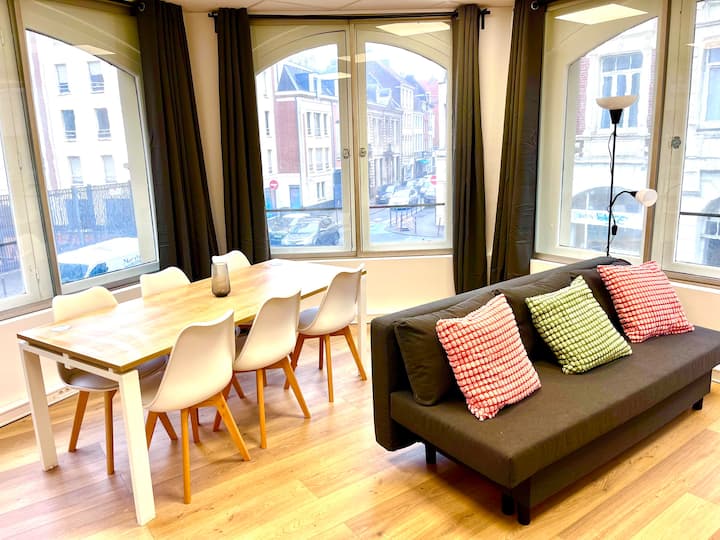Grand-place Opéra, 70 M2, 2/8 P - Marcq-en-Barœul