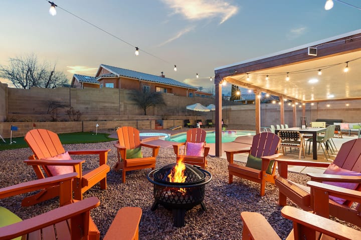 Abq Heated Pool/spa Open All Year!, Gameroom, Golf - Albuquerque, NM