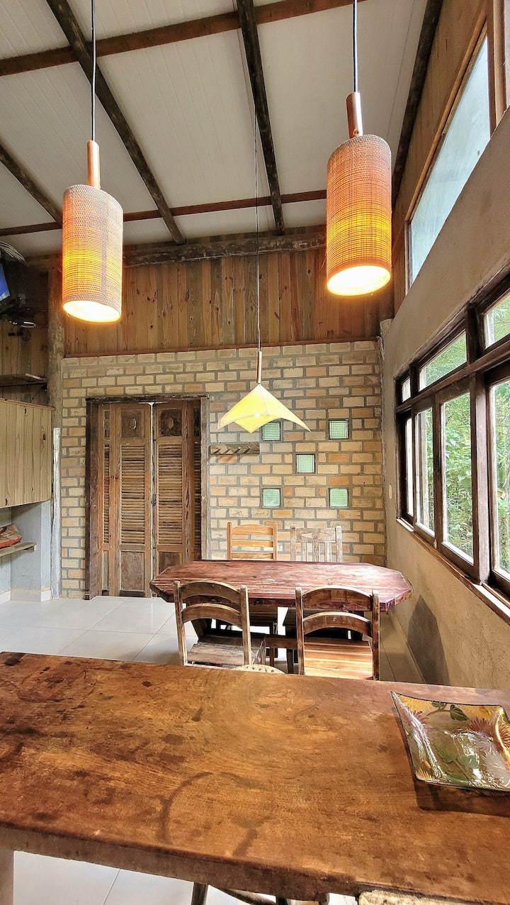 Cabana Na Mata à 500m Da Praia De Camburi - São Sebastião