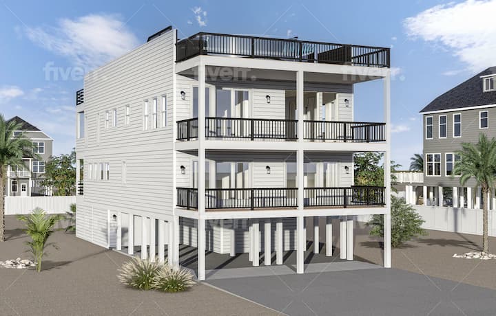 Ocean Views | Rooftop Pool | Sauna | Movie Theater - Kitty Hawk