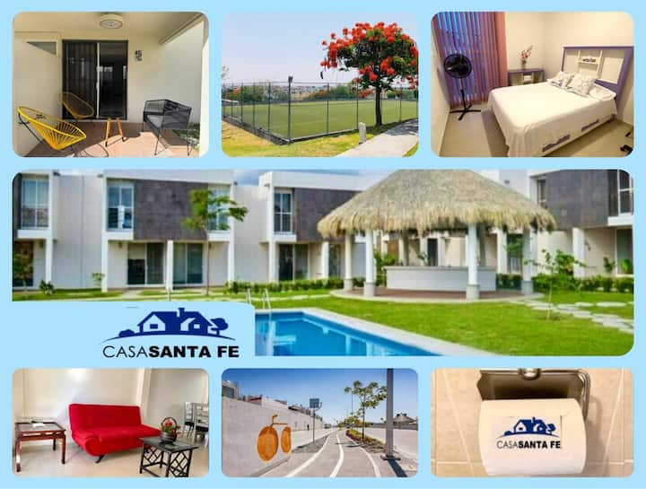 Casasanta Fe Cercalberca Wifi - Morelos