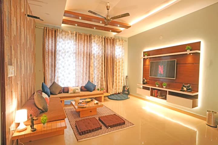 The Quiet Inn-cozy 2bhk Hillside Stay With Bbq - Solan