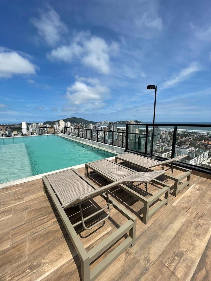 Apartamento Novo 2 Quartos  - Type 53 - Guarujá