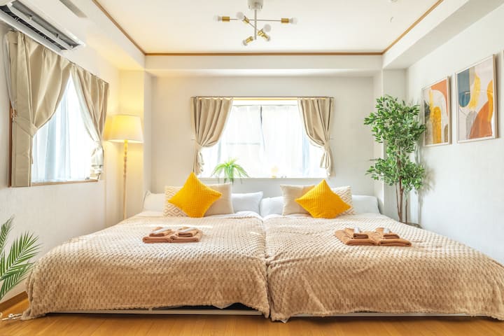 Scandi Apt/5min To Station/50㎡/kids Space/6ppl - Tokyo