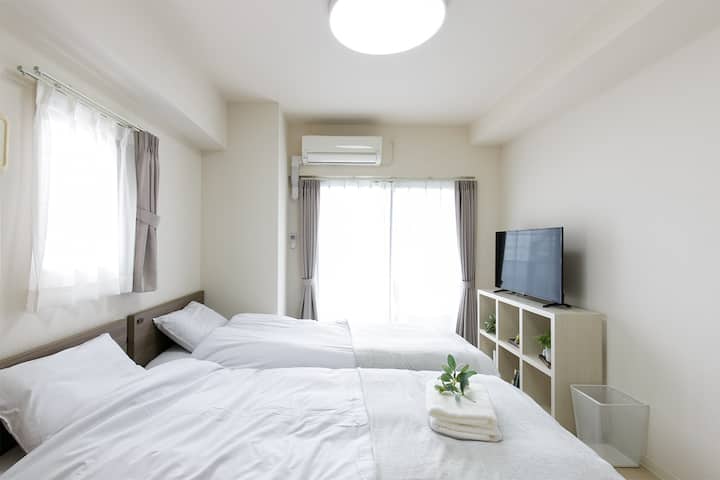 大須商店街まで徒歩圏内　築浅マンション1k　28㎡　Room#201 - Nagoya