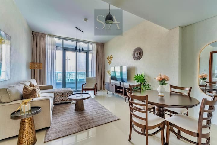Sunlit 1br W/balcony | Pool & Gym | Nr. Reem Mall - Abou Dabi