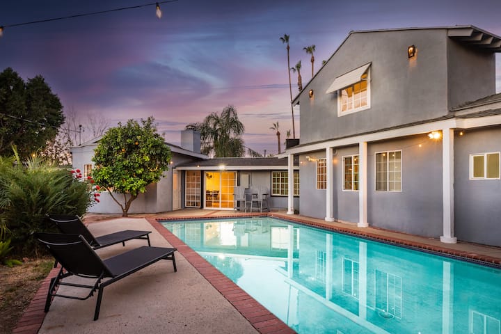 Sunny Socal Escape: 3br/2ba Bright Home With Pool - Reseda - Los Angeles
