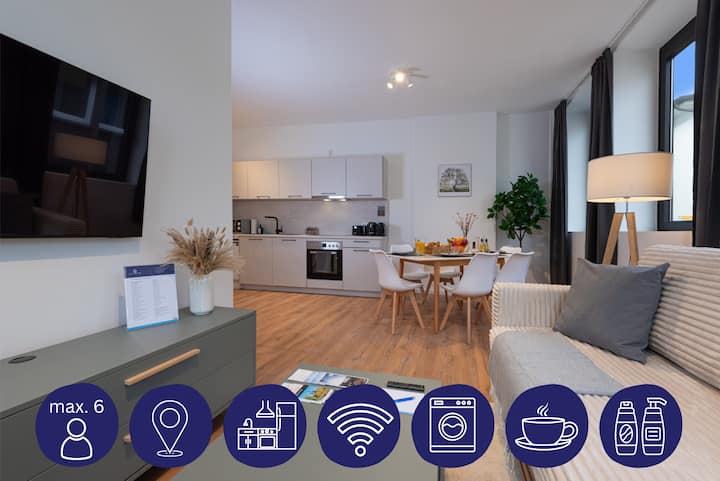 Modern Scandi-style Apartment From Stay Your Way - Essen, Allemagne