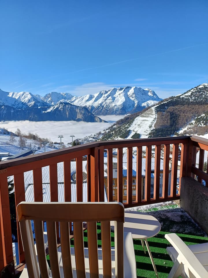 Cosy Et Vue Exceptionnelle Au Coeur De L'alpe - Oz-en-Oisans