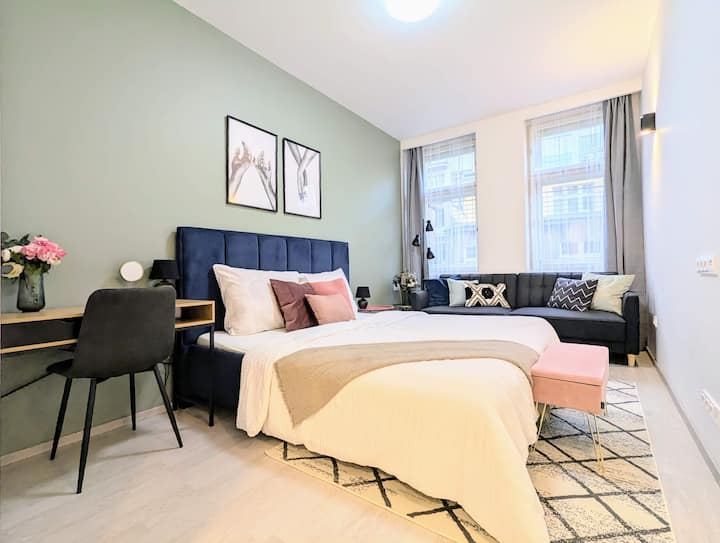 Old Town 2 Bdr, Free Coffee - Prague