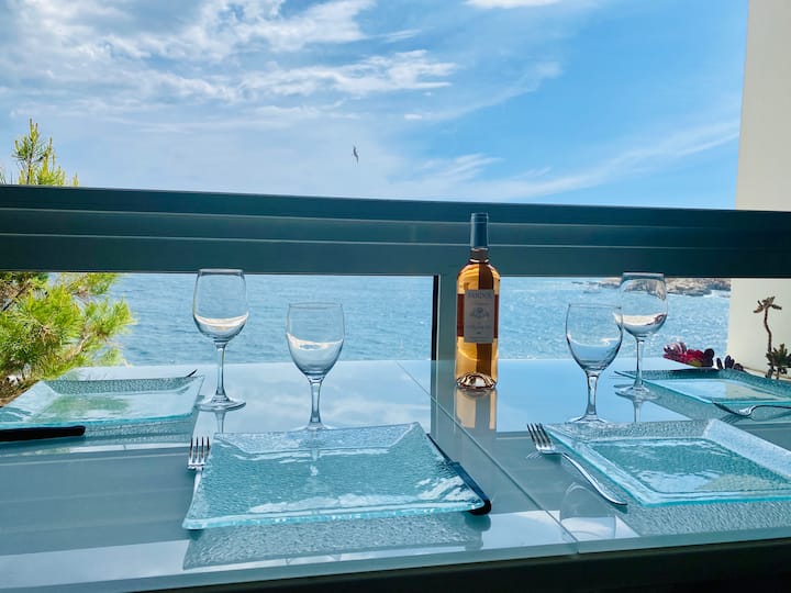 Superbe Appartement Vue Mer, 2 Piscines, Pinède - Bandol