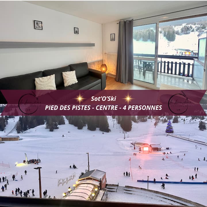 Sot'o'ski - Pied Des Pistes | 4 P | Bois D'aurouze - Super Dévoluy