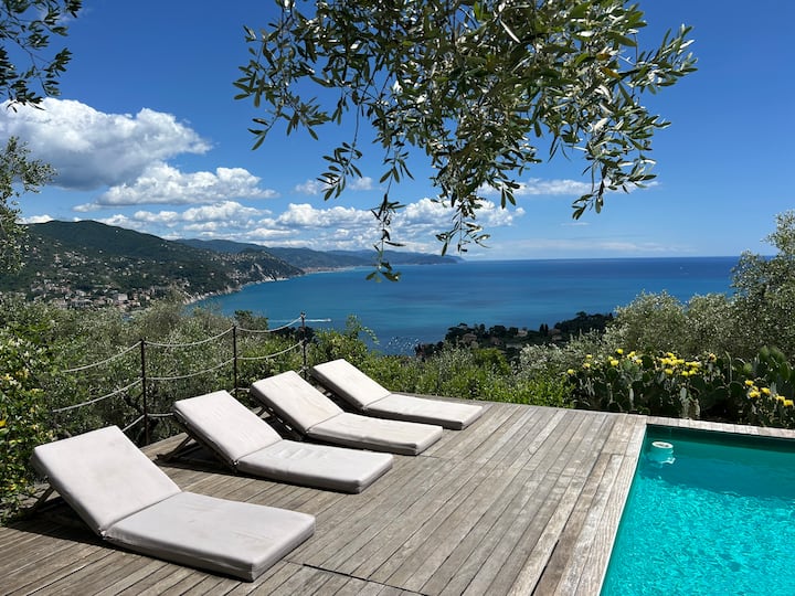 Country House With Pool "Ulivi Nel Blu" - Portofino