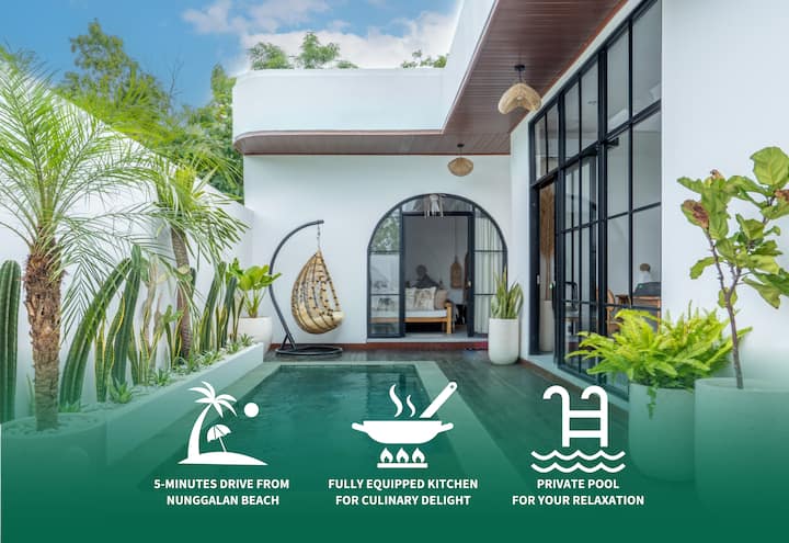 Uluwatu Rustic-modern Villa W/ Pool & Nature Feels - Uluwatu