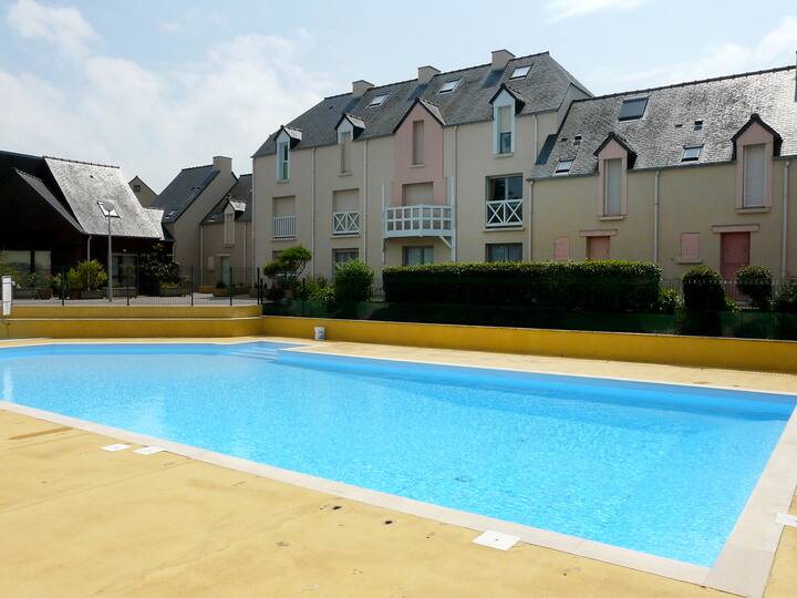 Appartement 2 Chb- Balcon Vue Mer - Piscine - Saint-Malo