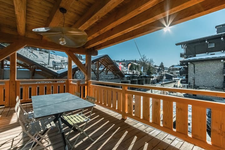 Chalet-teka/appart Chavannes - Verchaix
