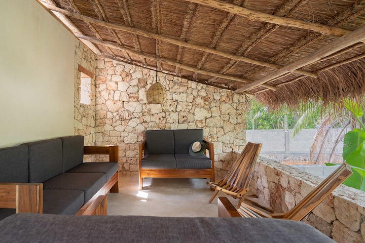 Modern/tropical Fully Equipped House Inbacalar - Bacalar