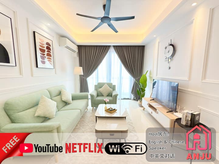 Seaview Gateway 3brunit At R&f Seineregion Byanju - 新山