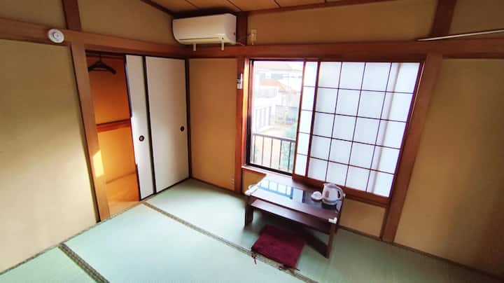 シンプルで経済的、だけど休める部屋(和室、全面禁煙、約10.9㎡) - Tachikawa