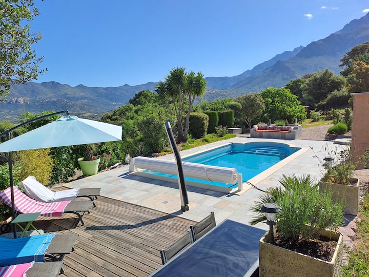 Villa Cutalello Coté Montagne Calenzana - Forêt de Bonifatu