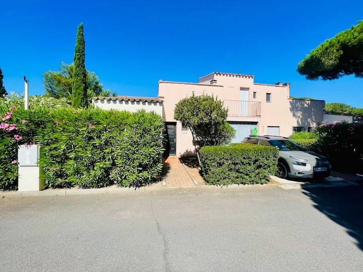 Cap D’agde Tennis/maison/6p/jardin/clim/wifi/park - Agde