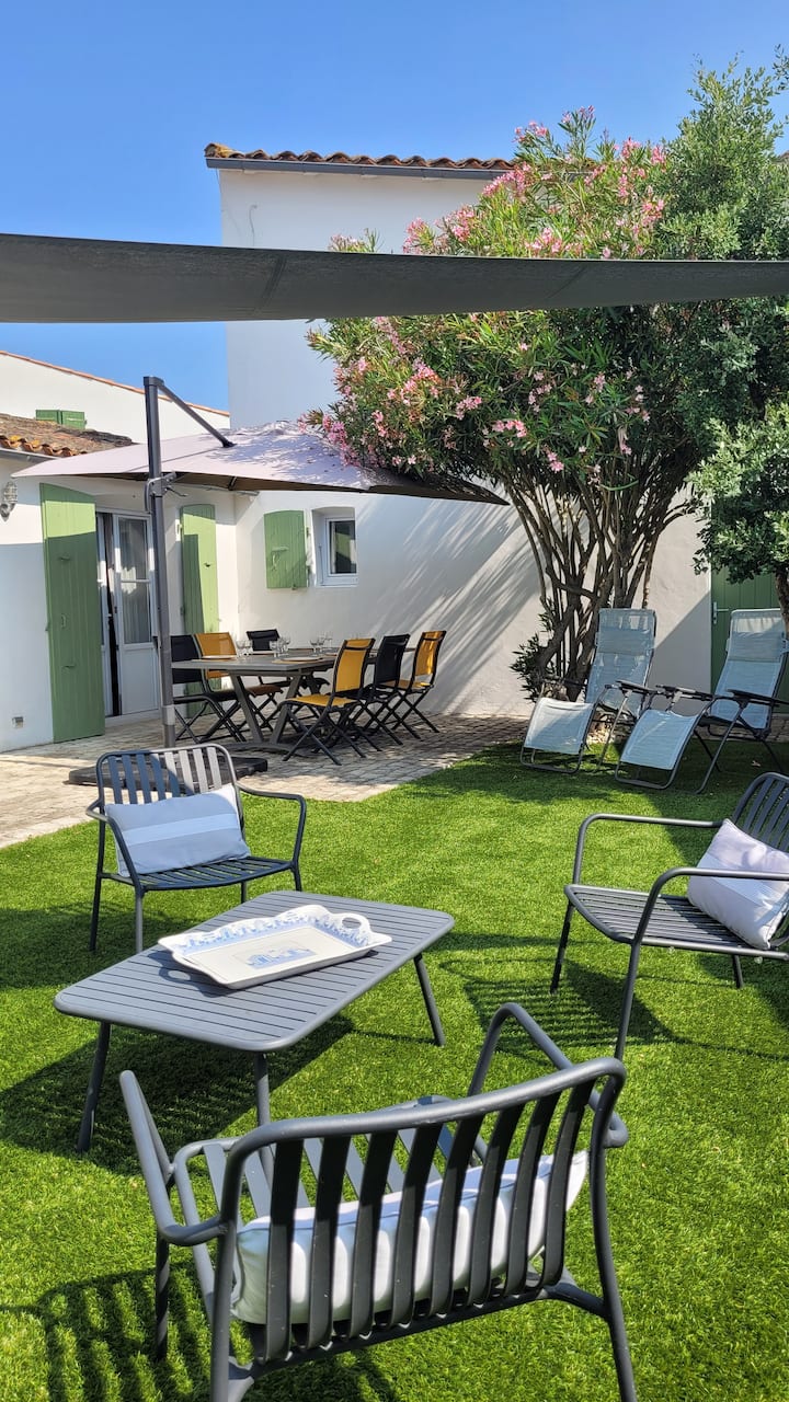 Les 3 Oranges : Maison Familiale Classée 3 éToiles - Le Bois-Plage-en-Ré