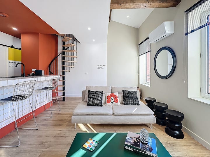 Toulouse-capitole-appartement Design Thème-pantone - Toulouse