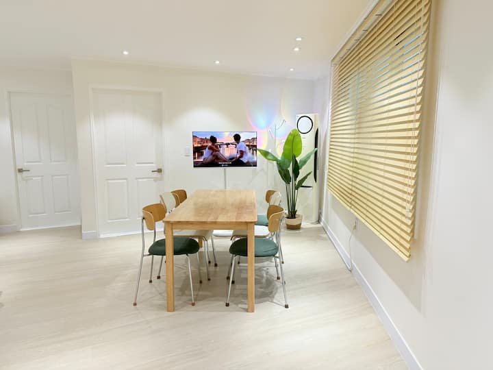 8pax/5 Min Mtr/15 Min Gwangali Beach/3rm 4bed/4ac - Busan