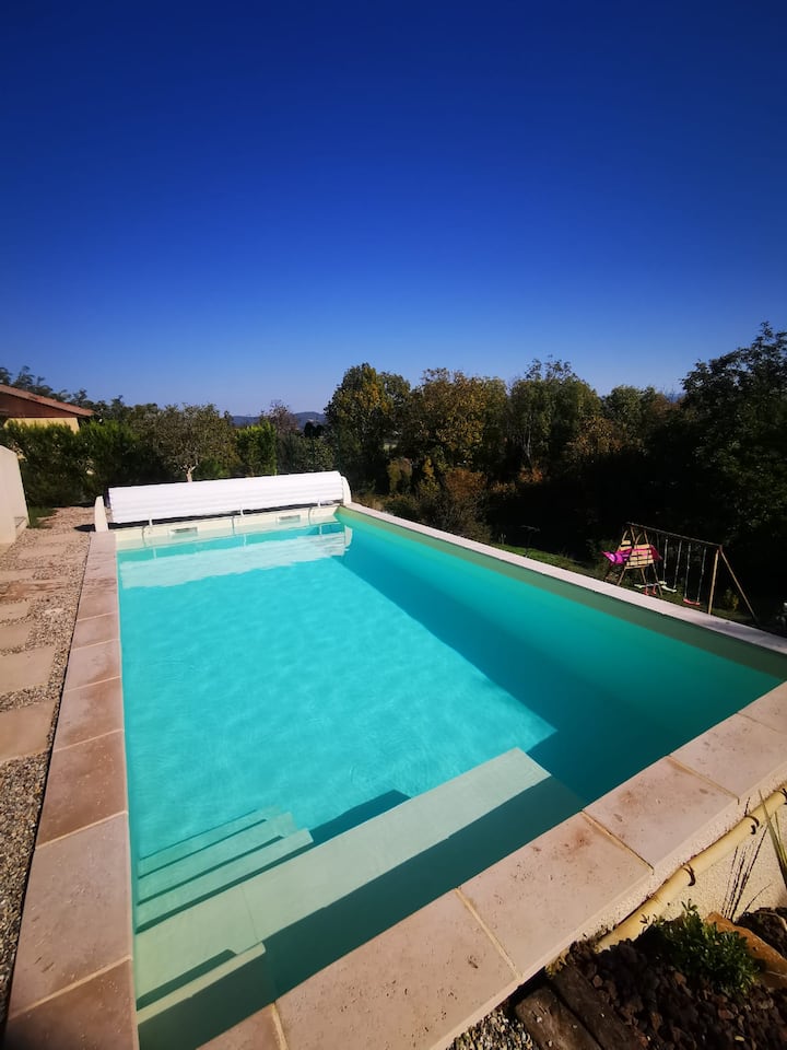 Maison Vue Vercors Avec Piscine - Drôme