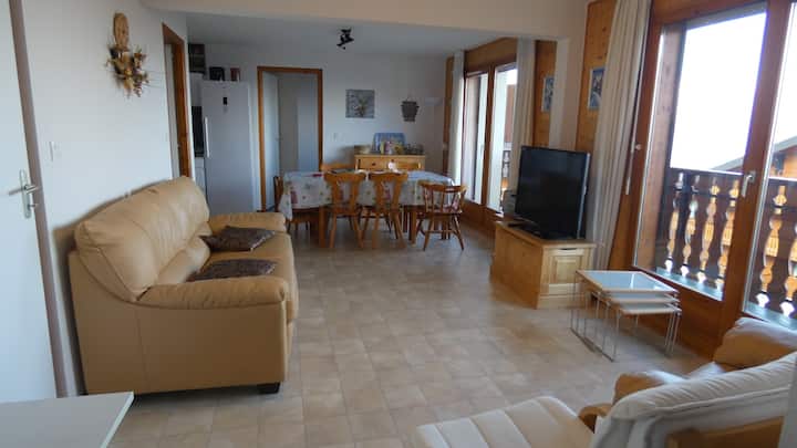 Grand Appartement Proche De La Télécabine - Thollon-les-Mémises
