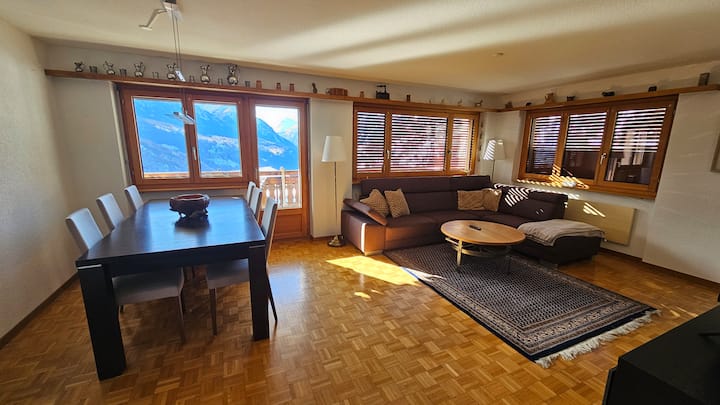 Holiday Home With Breathtaking Alpine Panorama - Grächen