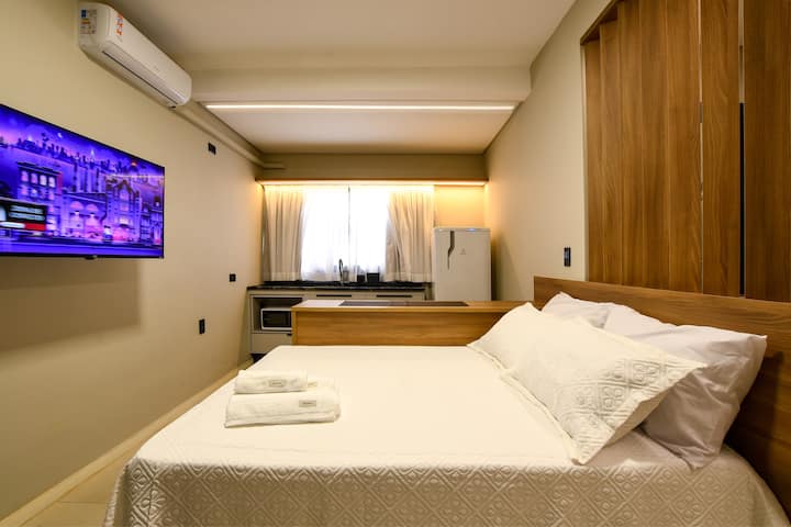 Apartamento Studio Novo E Completo - Itajubá