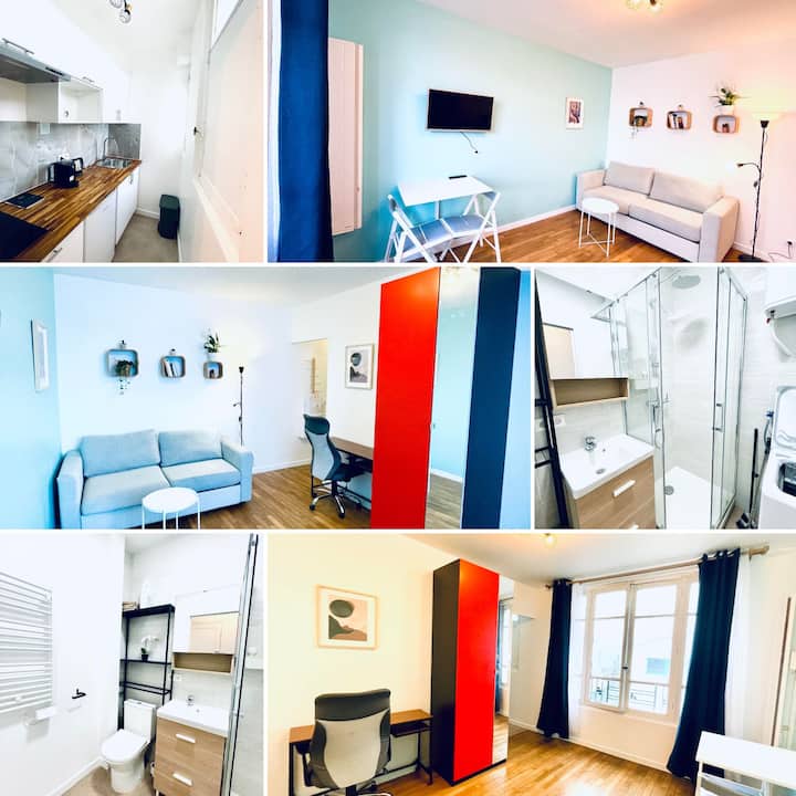 Appartement Lumineux Pleyel - Saint-Denis, France