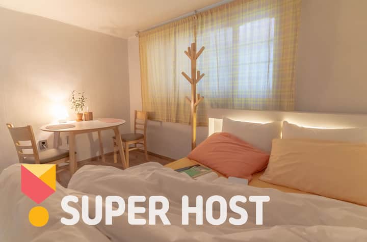 [Room B02]  Privée/wifi/cozy/comfy/3min Suyu Stn - 하월곡동