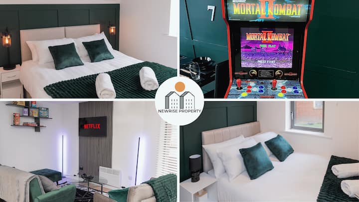 40%off|longstay|arcade|contractors|parking|sleeps6 - Wolverhampton