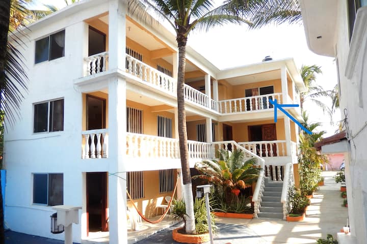 Hotel Beachfront 11 (3 Beds-a/c)-pool-beach - Acapulco